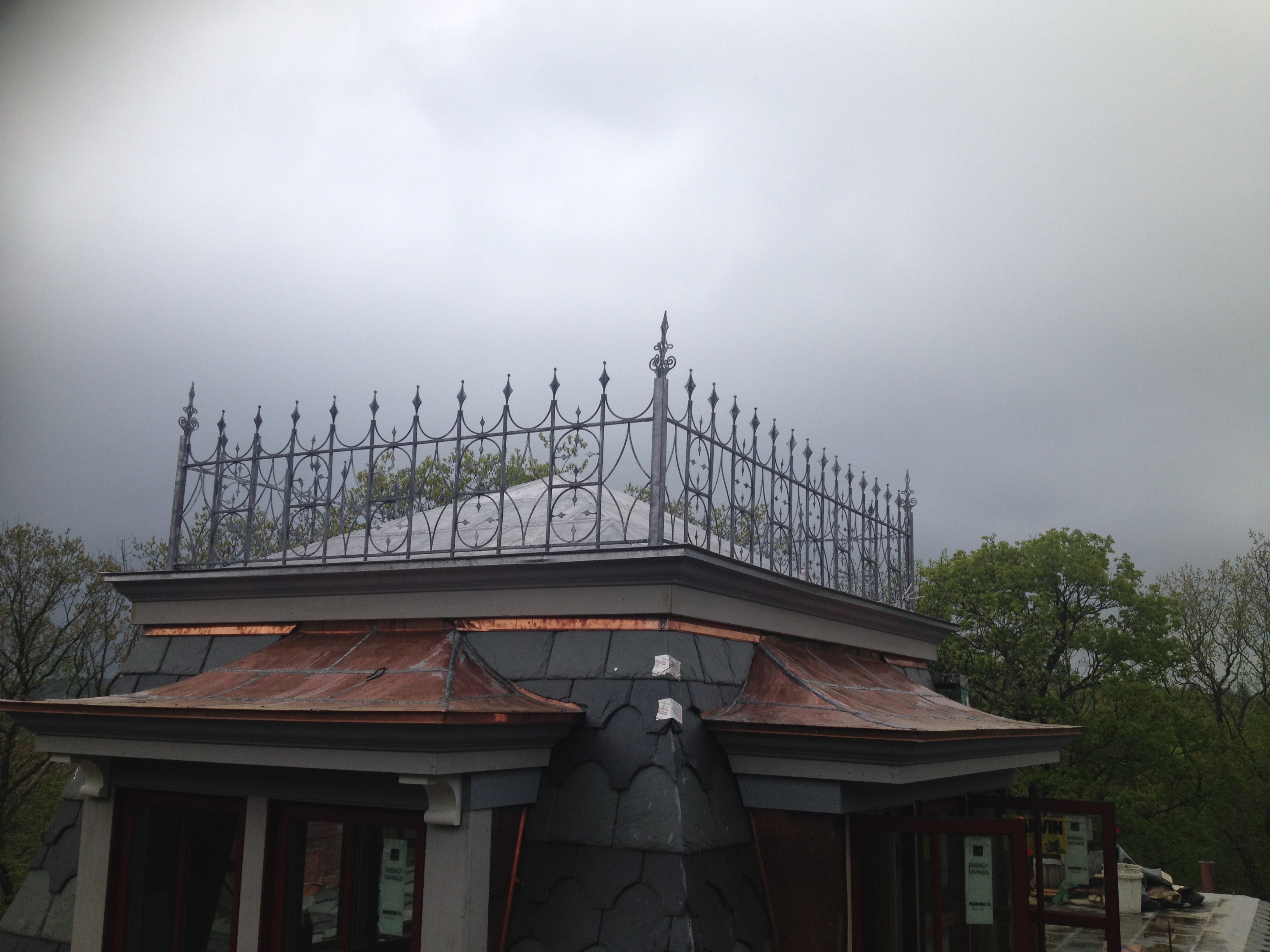 Decorative Lead Coated Railing 5 | P&J Metal Craft | Architectural ...
