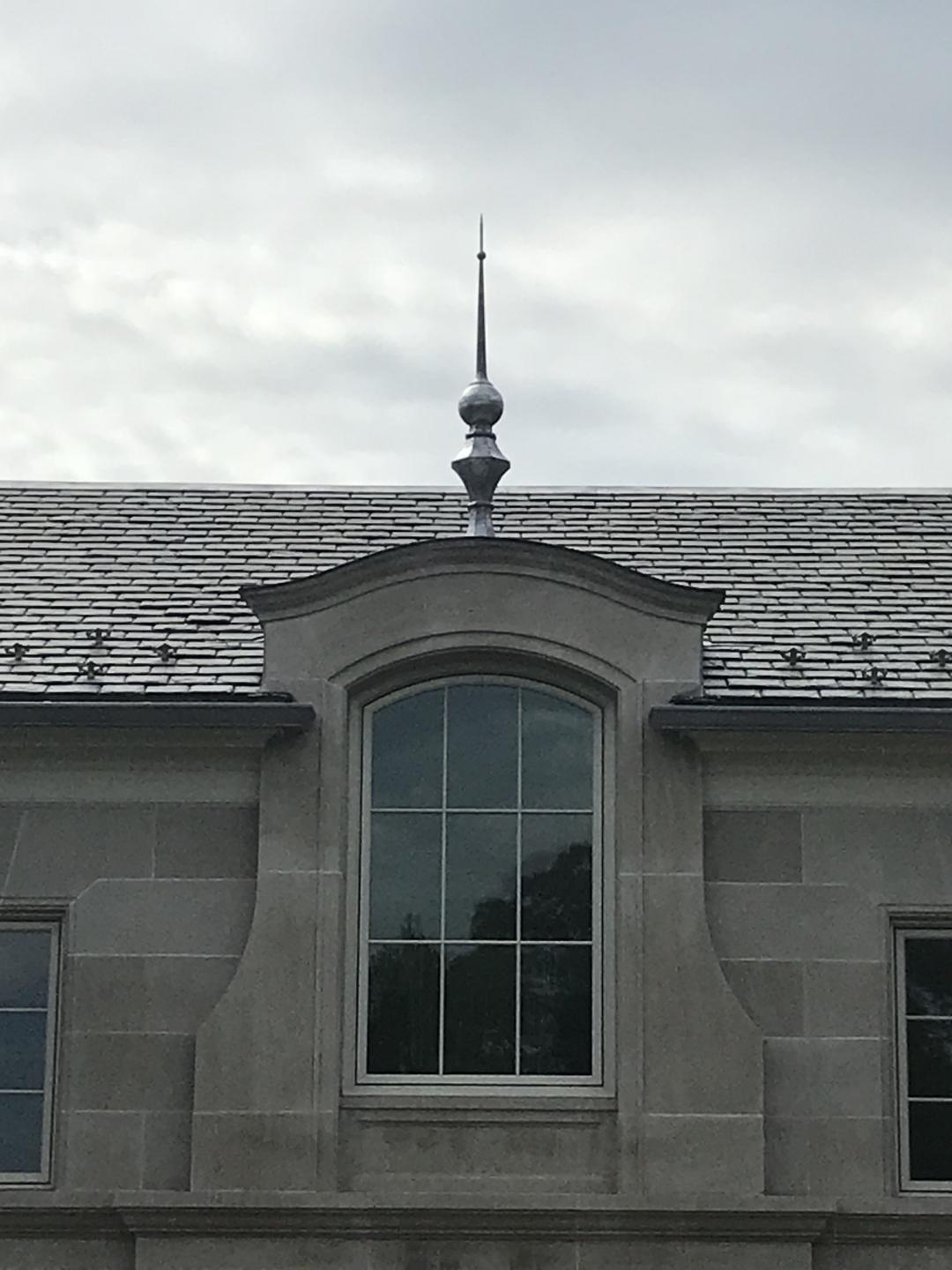 Custom Lead Coated Copper Finial / Architectural Sheet Metal Products