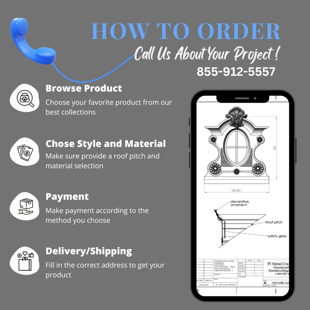 Order Dormer | PJ Metal Craft | Architectural Sheet Metal Products